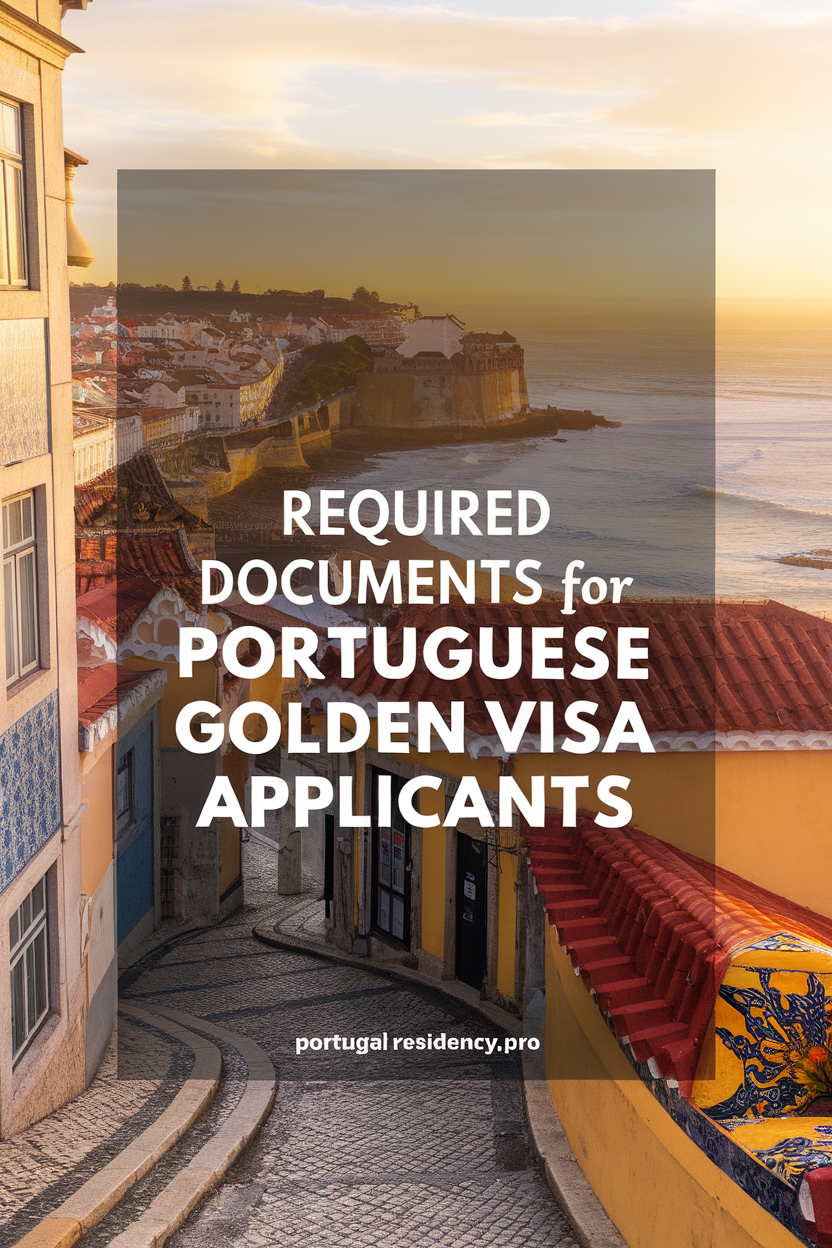 Golden Visa Documents Checklist 2025 | AIMA Requirements